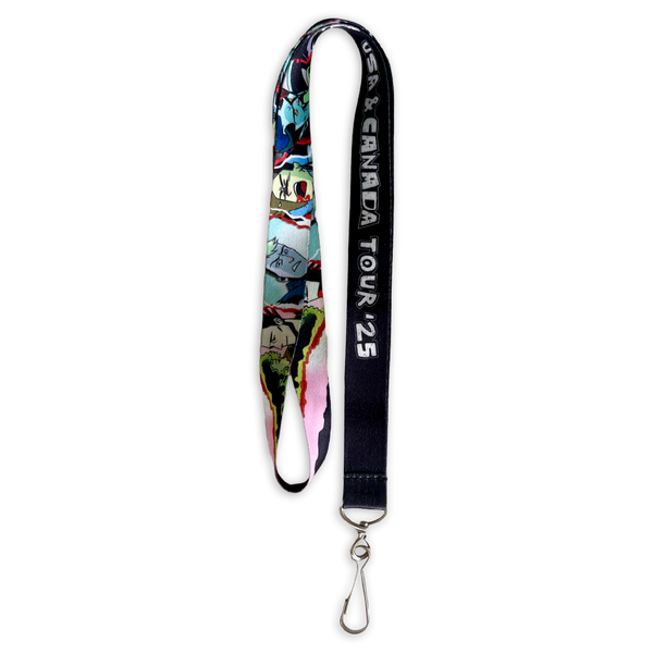 2025 USA & Canada Tour Lanyard - Rare Americans